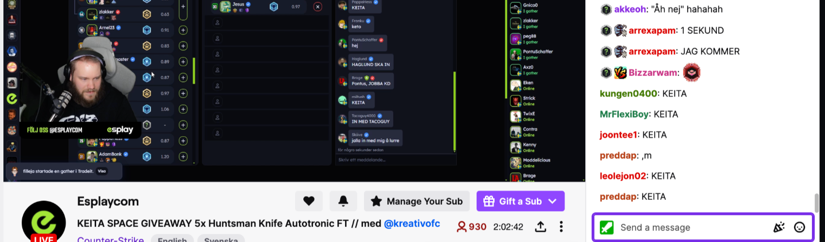 5 vinnarna i Keita Giveaway - Esplay